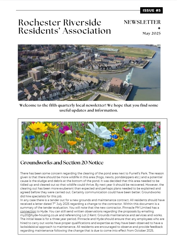July 2025 Newsletter – Rochester Riverside Residents Association